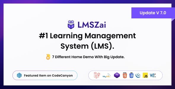 LMSZAI - LMS | Learning Management System (Laravel) | Scriptzhub